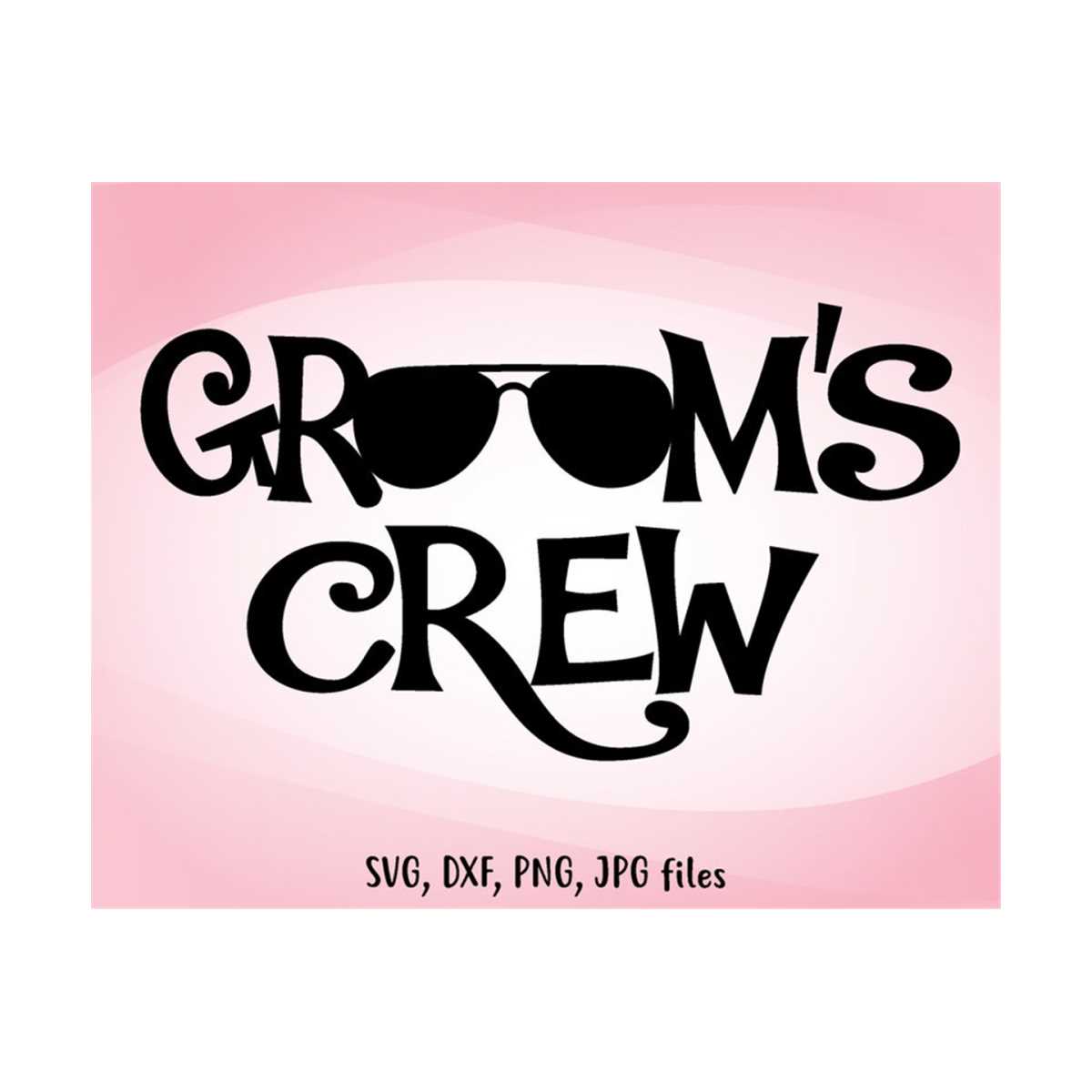 groom crew svg - Inspire Uplift