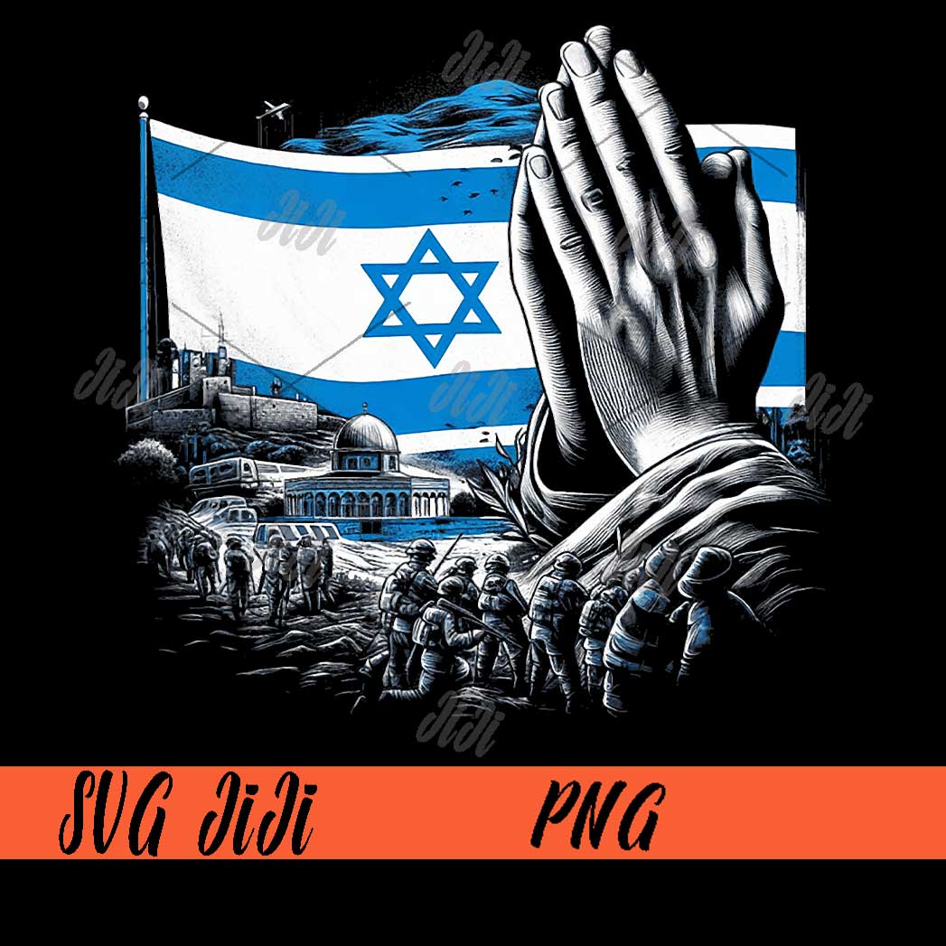 Pray for Israel PNG, Peace Love Pray PNG, Israel Strong PNG | Inspire ...