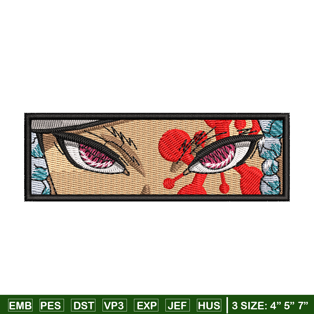 Tengen eyes embroidery design, Tengen embroidery, Anime desi | Inspire ...