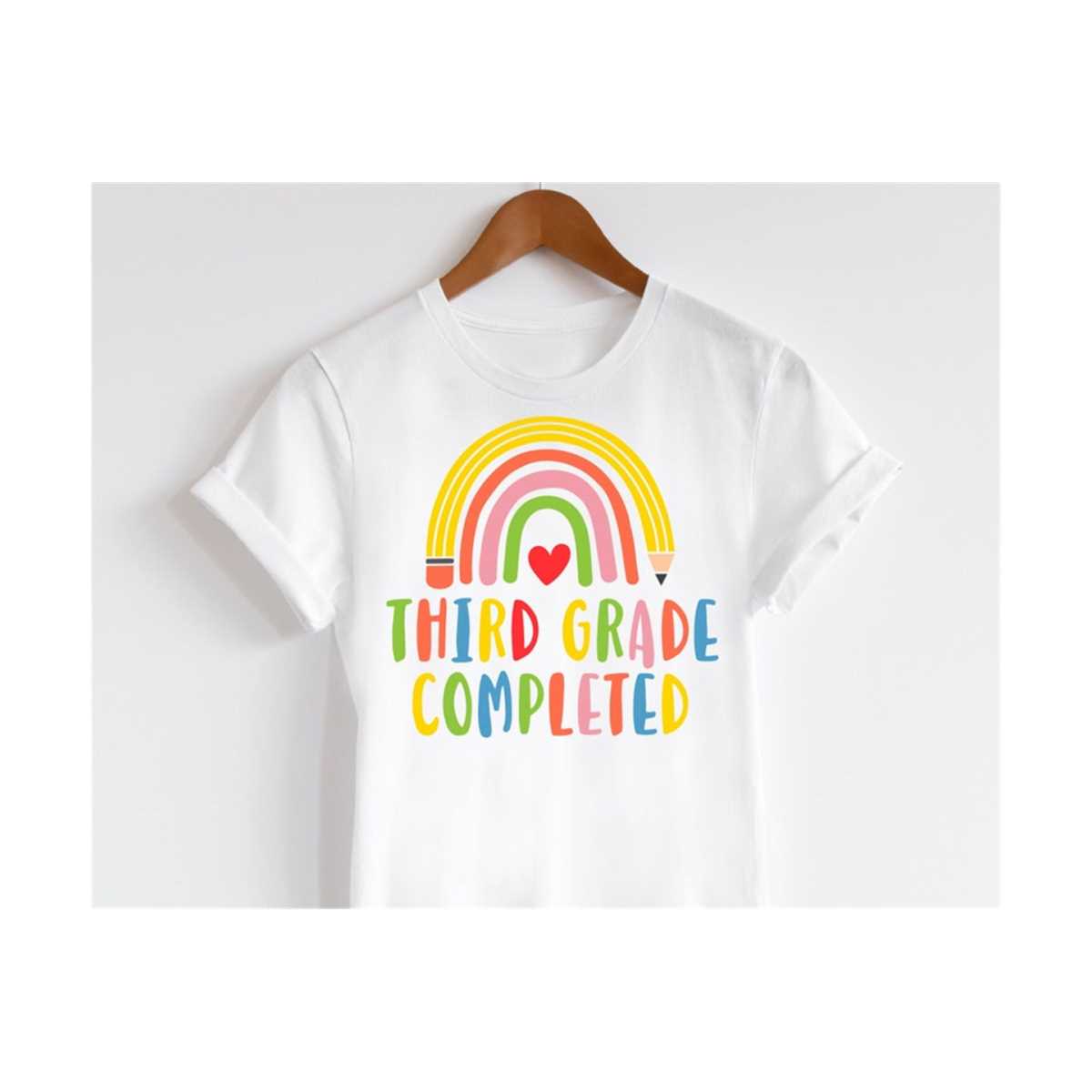 Third Grade Completed svg, Girl Last Day of 3rd Grade svg, R | Inspire ...