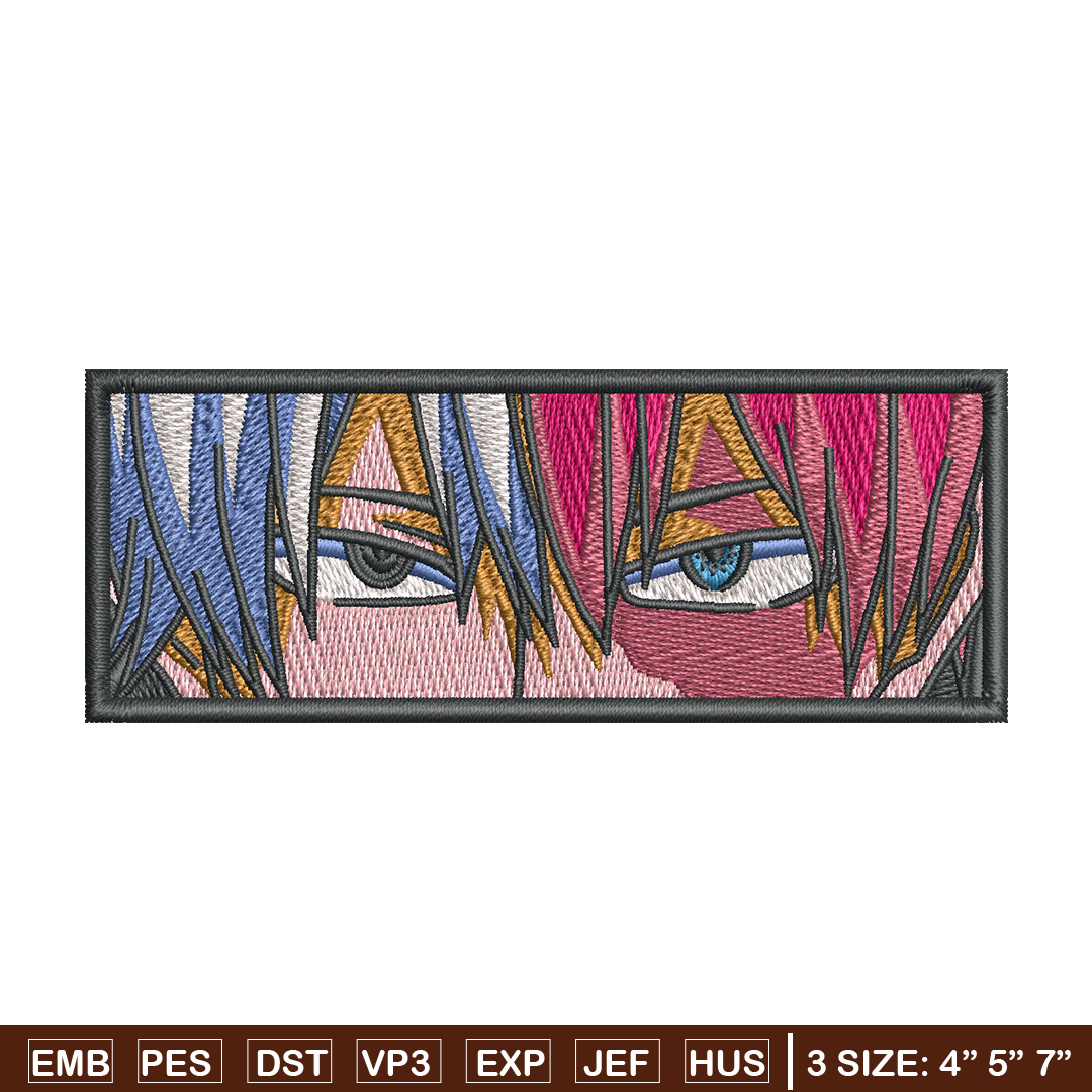 Todoroki eyes embroidery design, Mha embroidery, Embroidery | Inspire ...