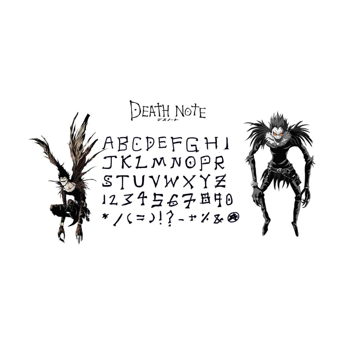 Anime Font, Anime Alphabet, Anime Svg, Anime Cutfile, Anime - Inspire ...
