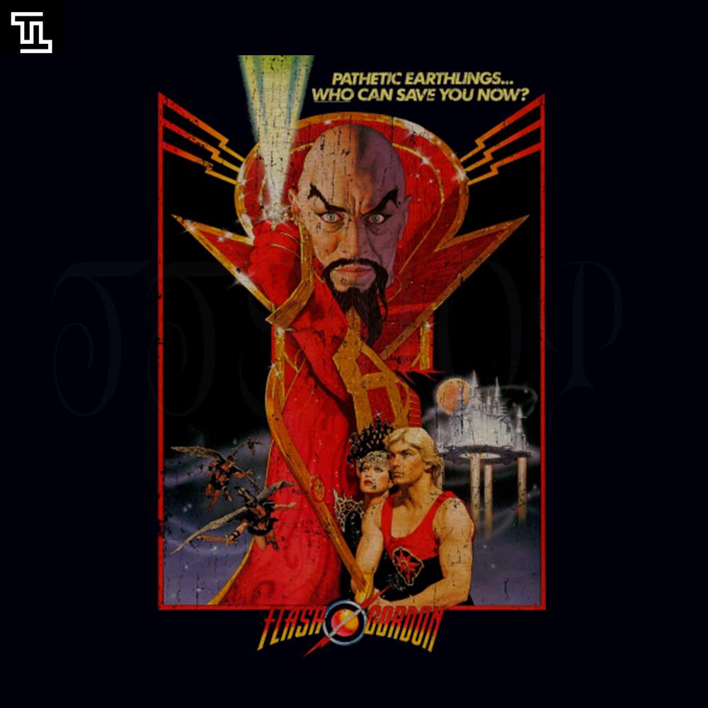 Vintage Flash Gordon 80s 90s TV PNG Download | Inspire Uplift