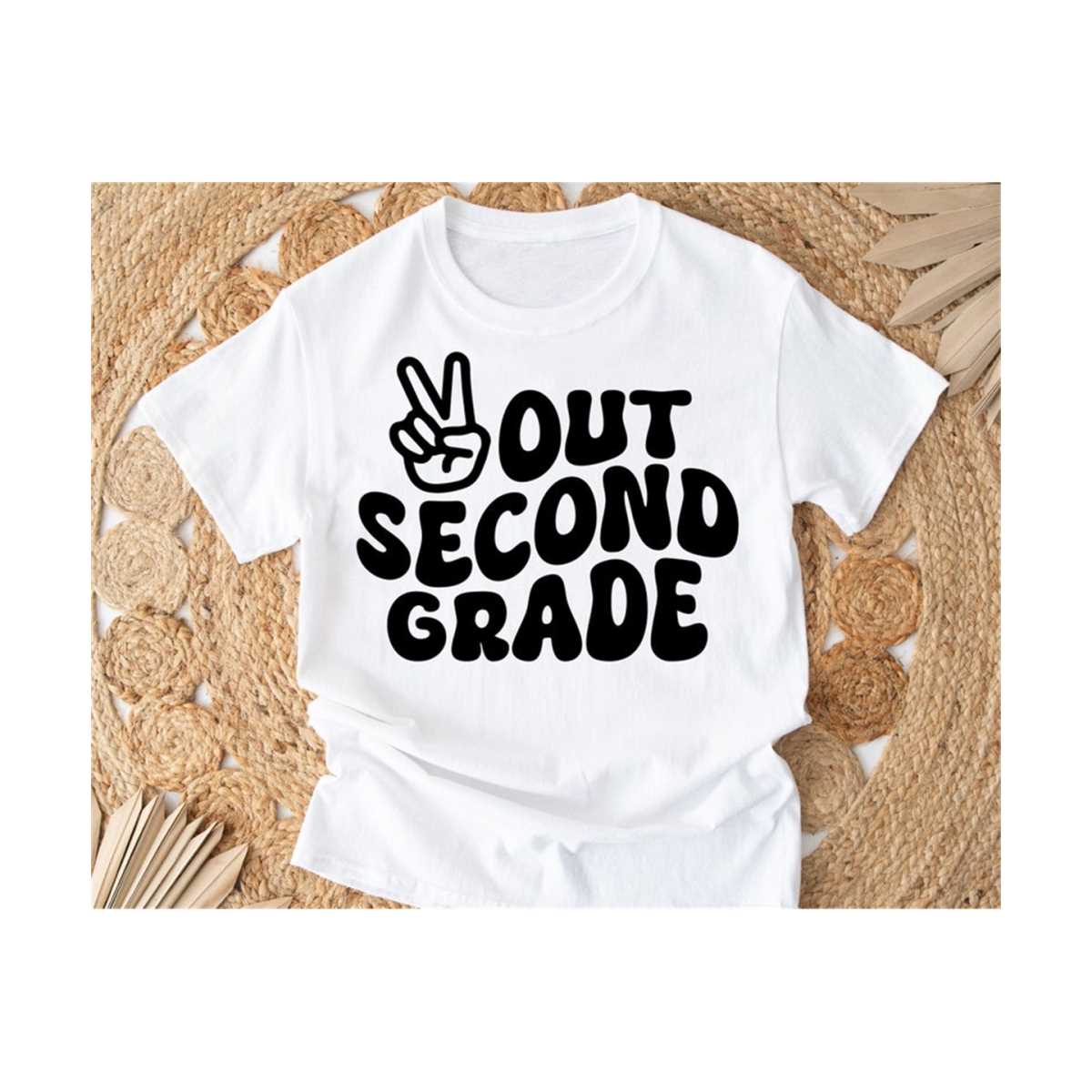 Peace Out 2nd Grade svg, Last Day of Second Grade svg, 2nd G | Inspire ...