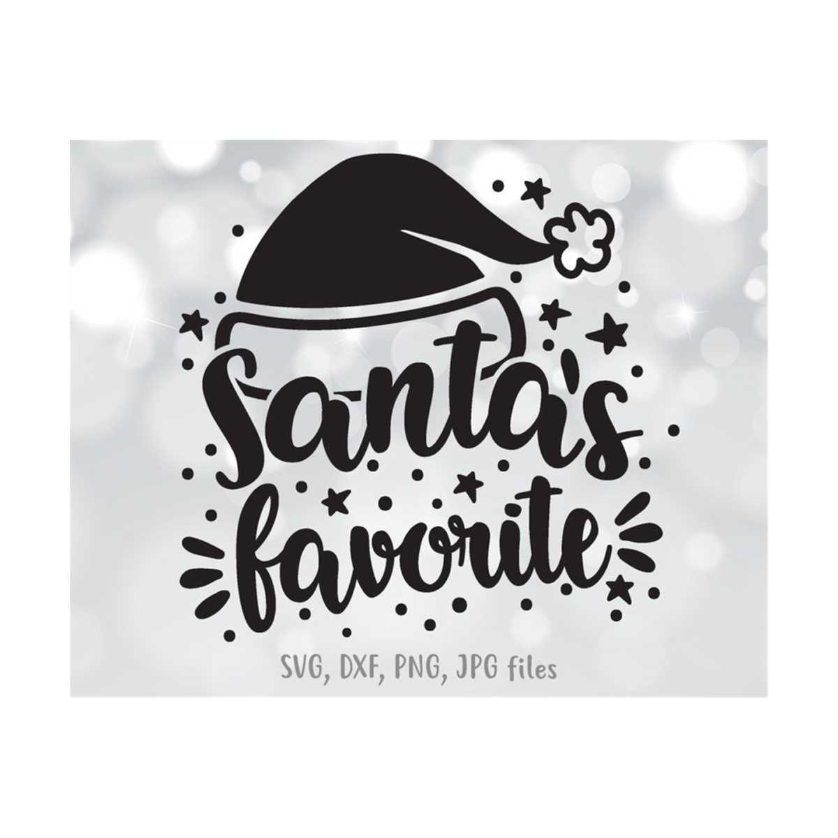 Santa's Favorite svg, Christmas svg, Santas Good List svg, S | Inspire ...