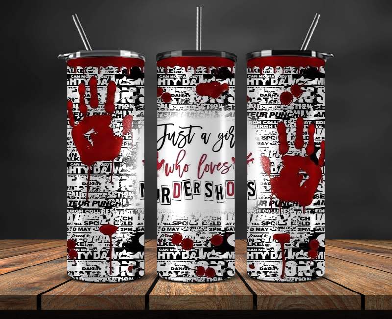 Halloween 20oz Tumbler Wrap ,Horror films Tumbler Wrap PNG, | Inspire ...