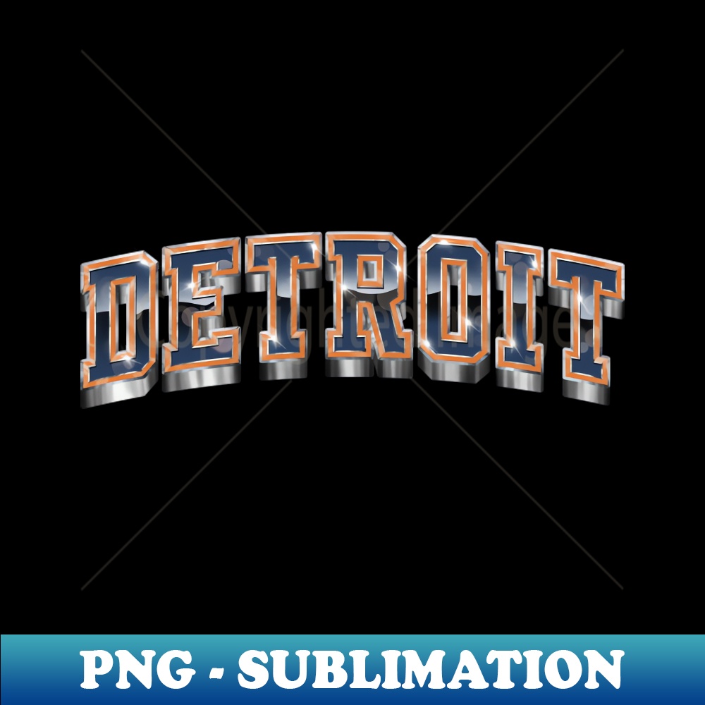 Detroit Skyline - Vibrant Cityscape - High-Resolution PNG Su | Inspire ...