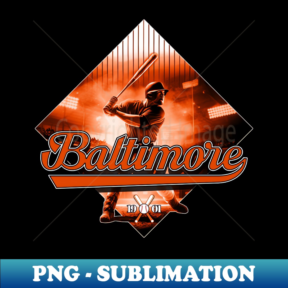 Baltimore Baseball - Diamond Design - High Definition Sublim | Inspire ...