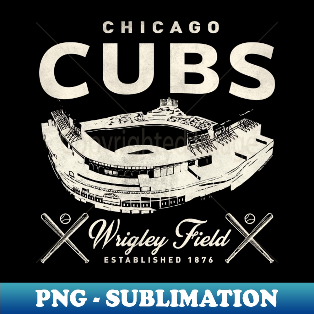 Chicago Cubs Wrigley Field Sublimation File - High-Quality R | Inspire ...