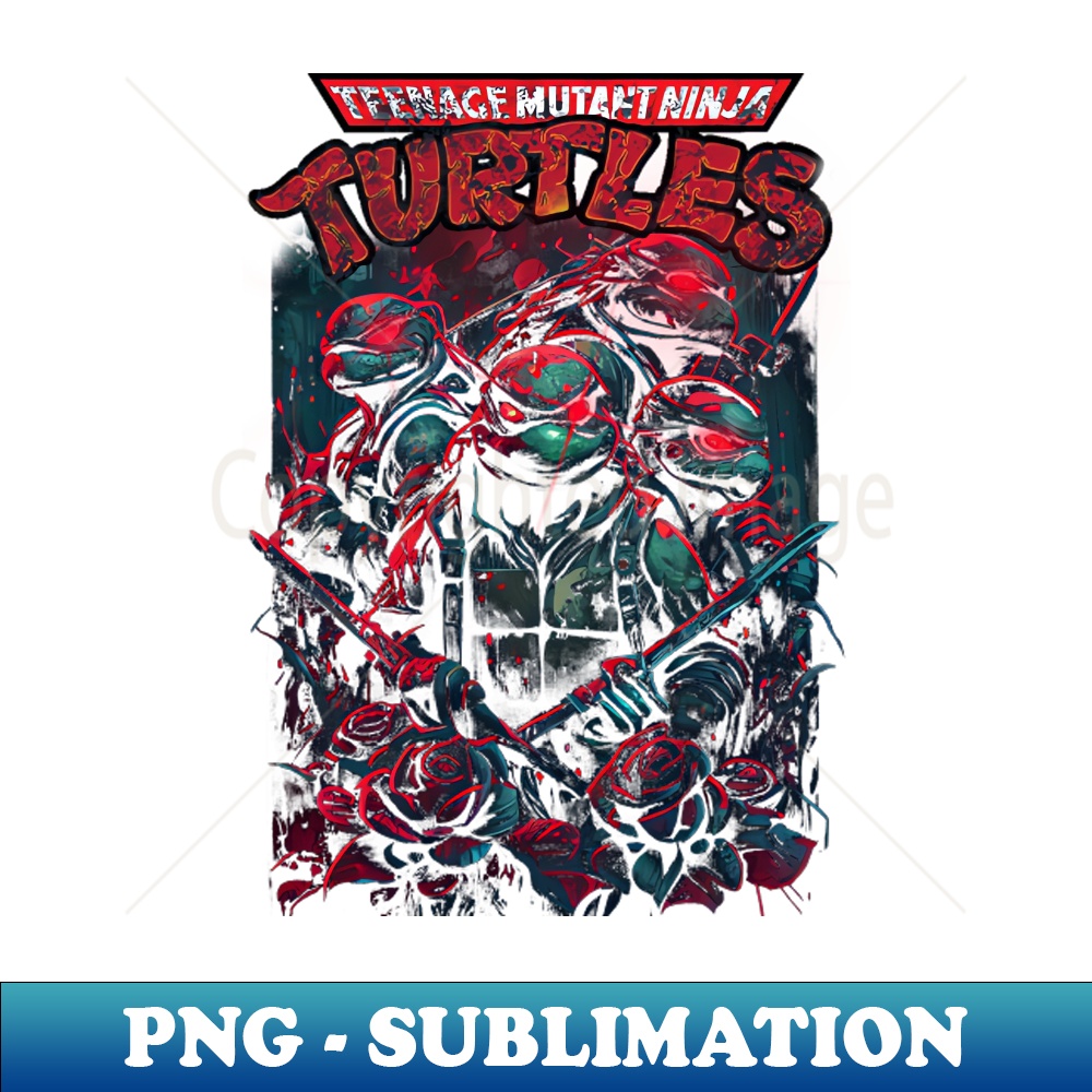 Teenage Mutant Ninja Turtles - PNG Sublimation Digital Downl | Inspire ...