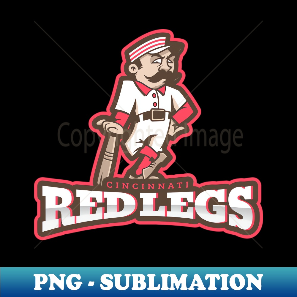 Baseball Sublimation PNG Digital Download - Cincinnati Redle | Inspire ...