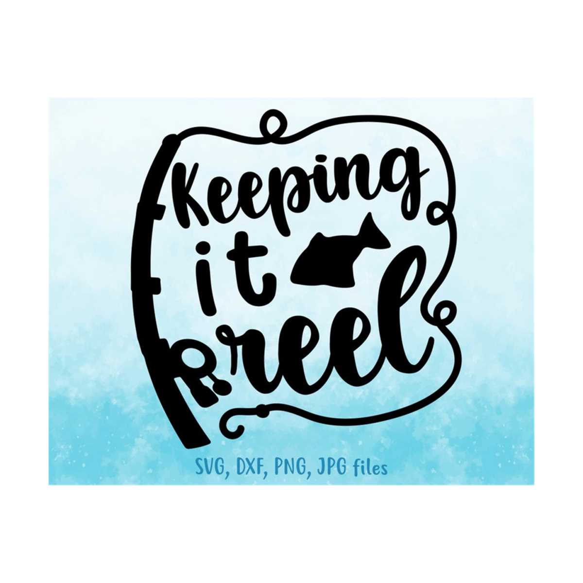 Keeping It Reel svg, Boy Fishing svg, Fishing Buddy svg, Kid | Inspire ...