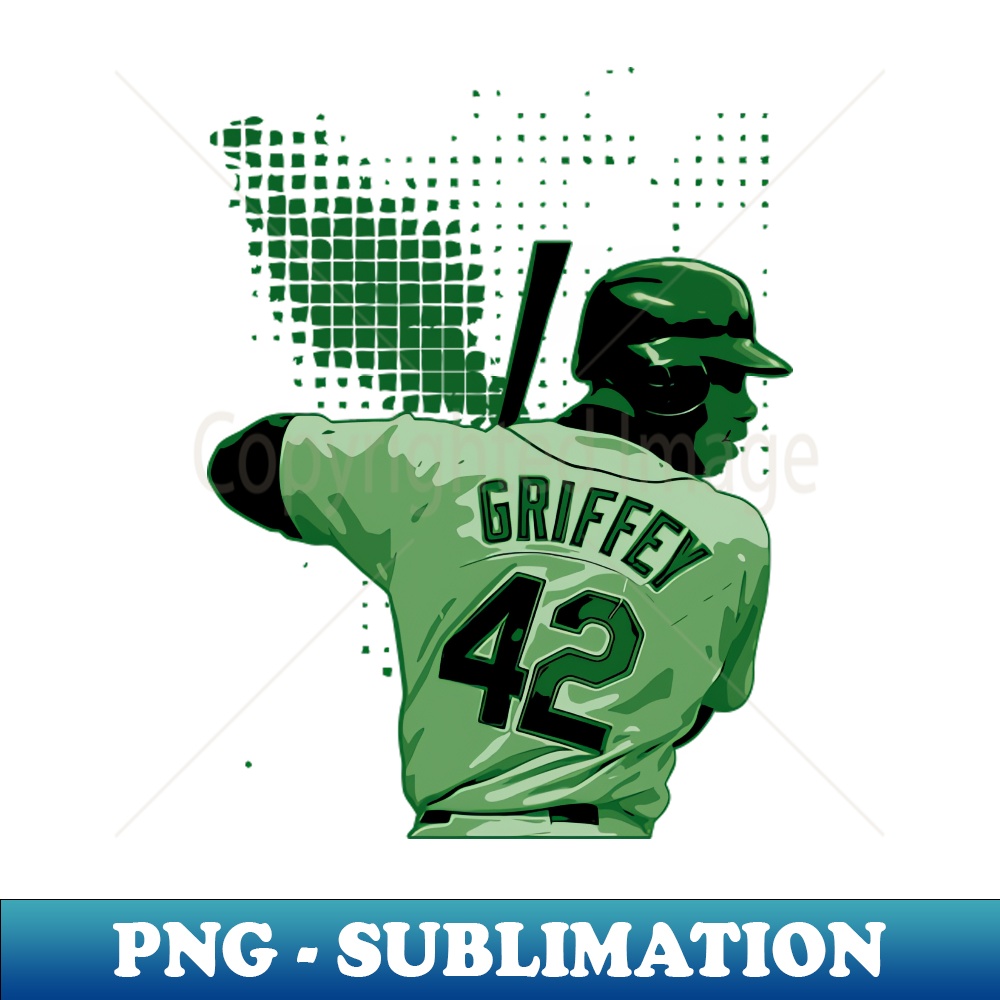 Ken Griffey Jr Baseball Moments - PNG Transparent Sublimatio | Inspire ...