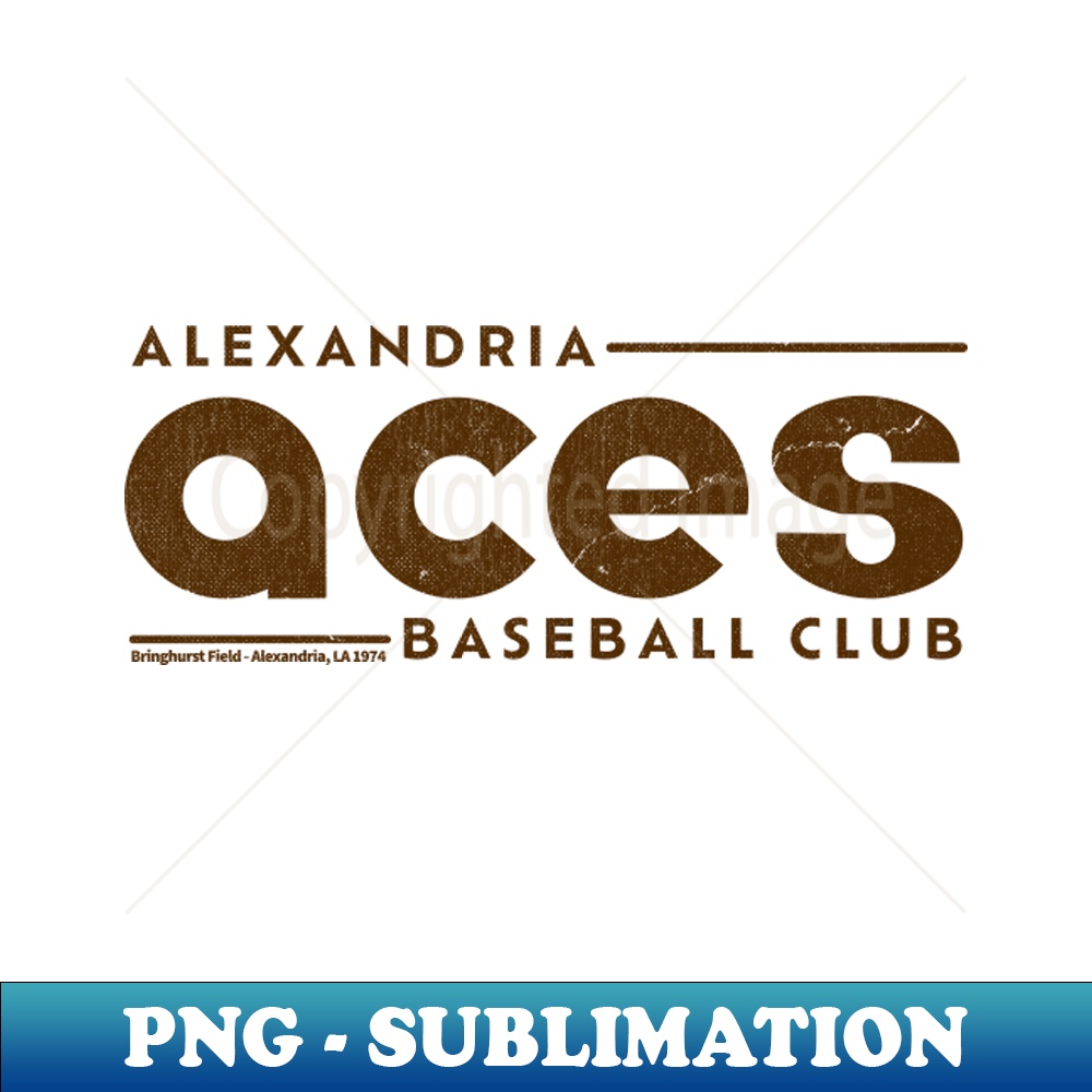 Alexandria Aces PNG Sublimation - Vintage Baseball Memorabil | Inspire ...
