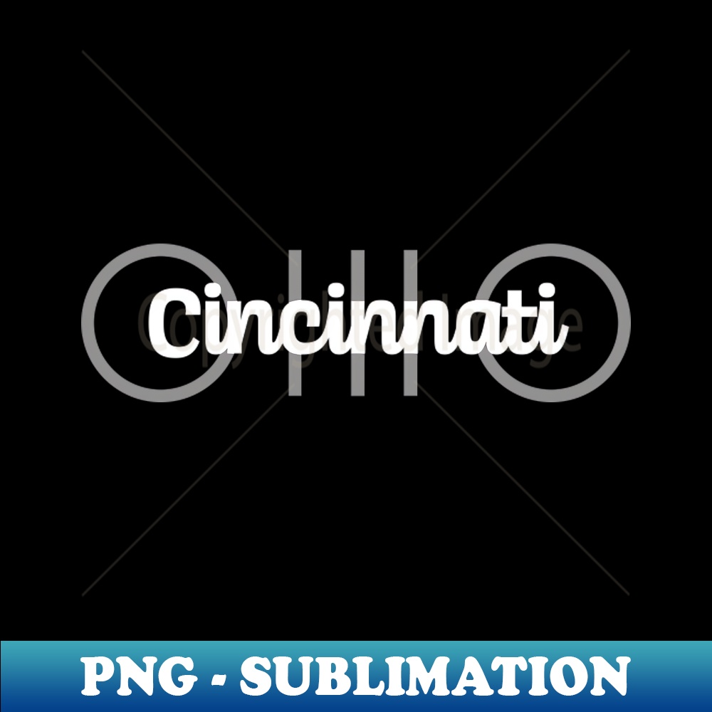 Cincinnati Ohio Script - High-Quality Transparent Digital Do | Inspire Uplift