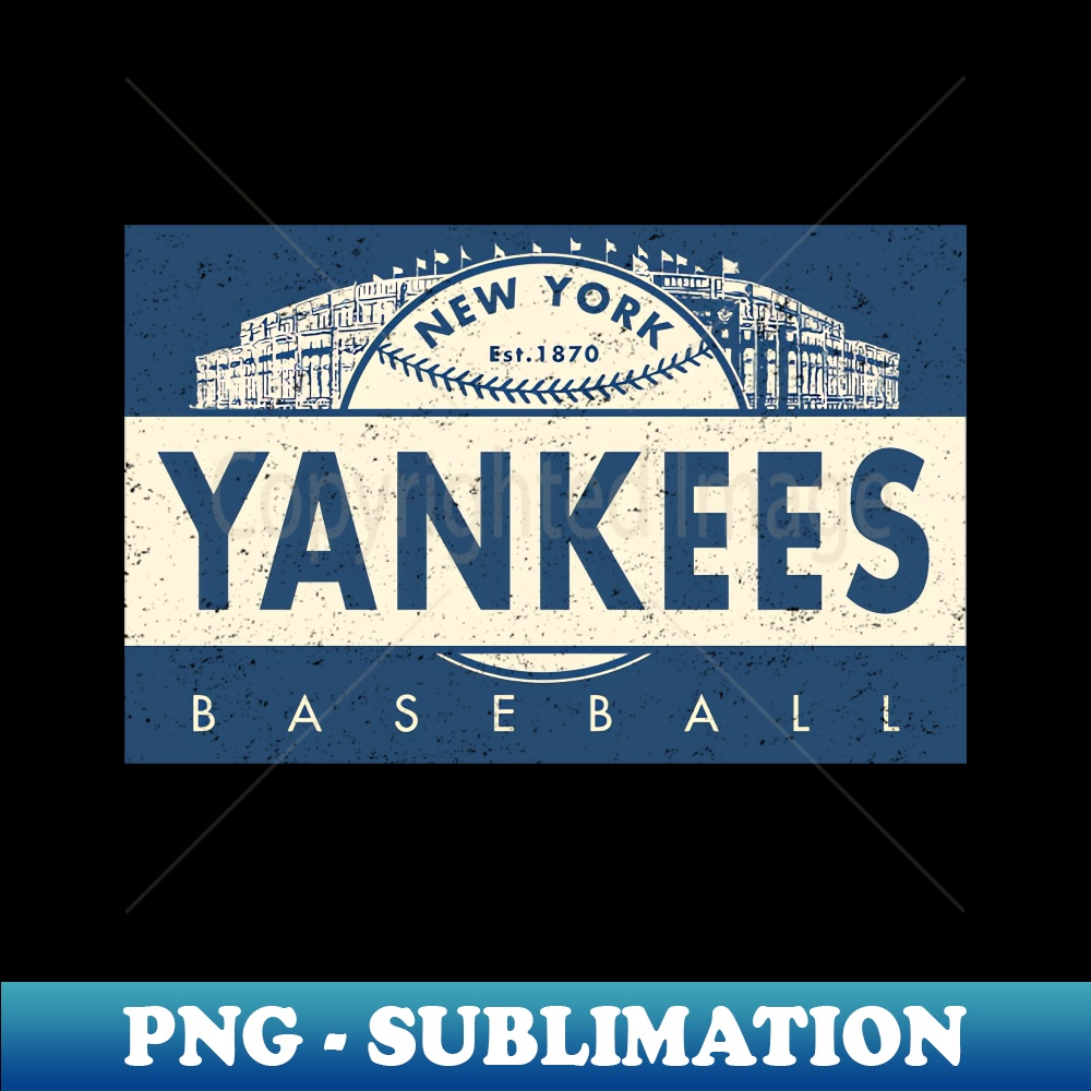 New York Yankees PNG Sublimation - Vintage Design - High-Qua | Inspire ...