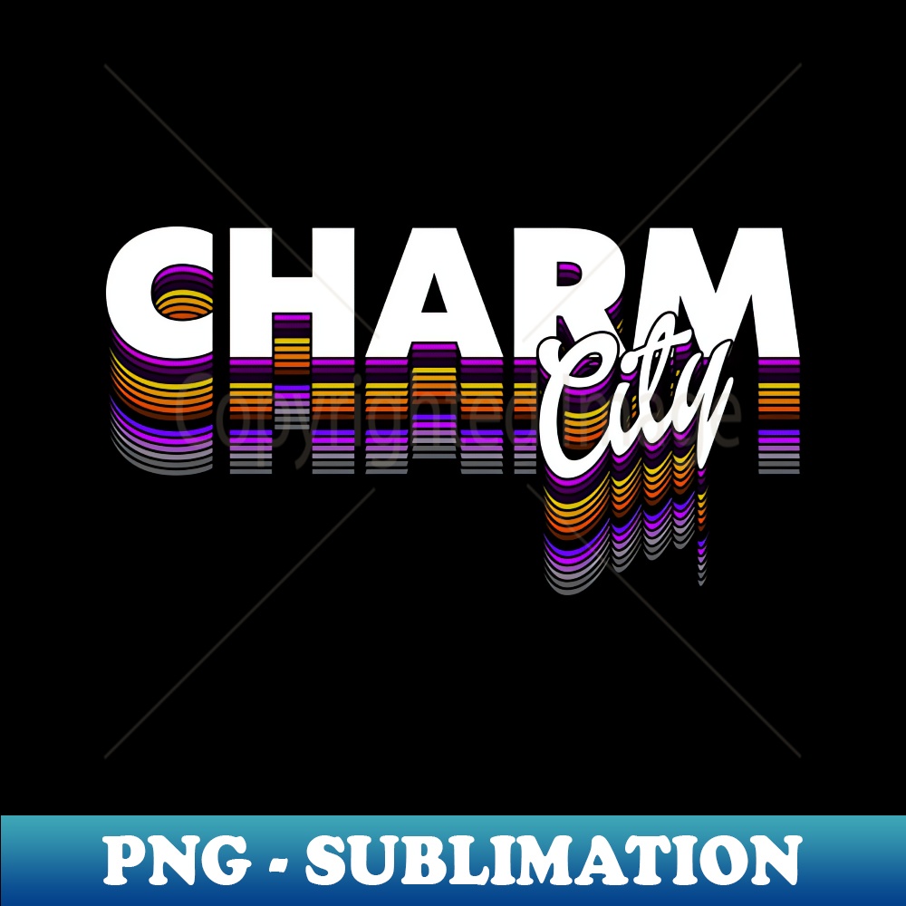 Sublimation Digital Download - Retro Font Baltimore City Pri | Inspire ...