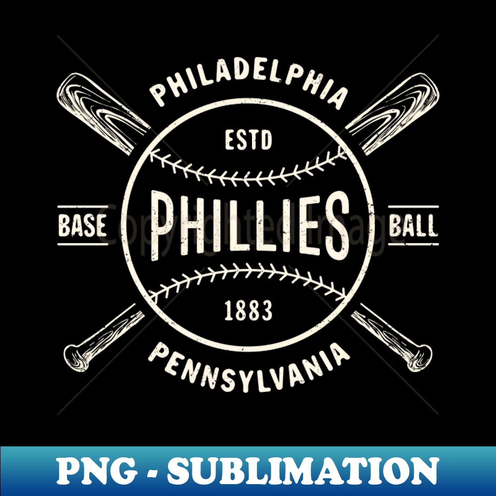 Philadelphia Phillies Sublimation PNG - High-Quality Digital | Inspire ...