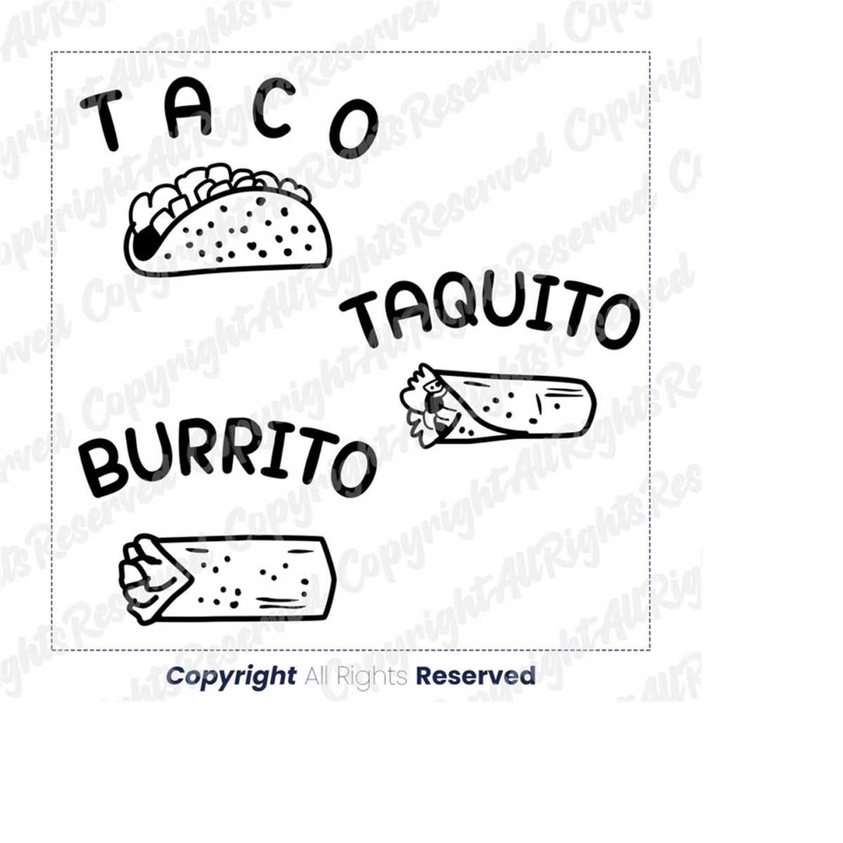 taquito svg - Inspire Uplift