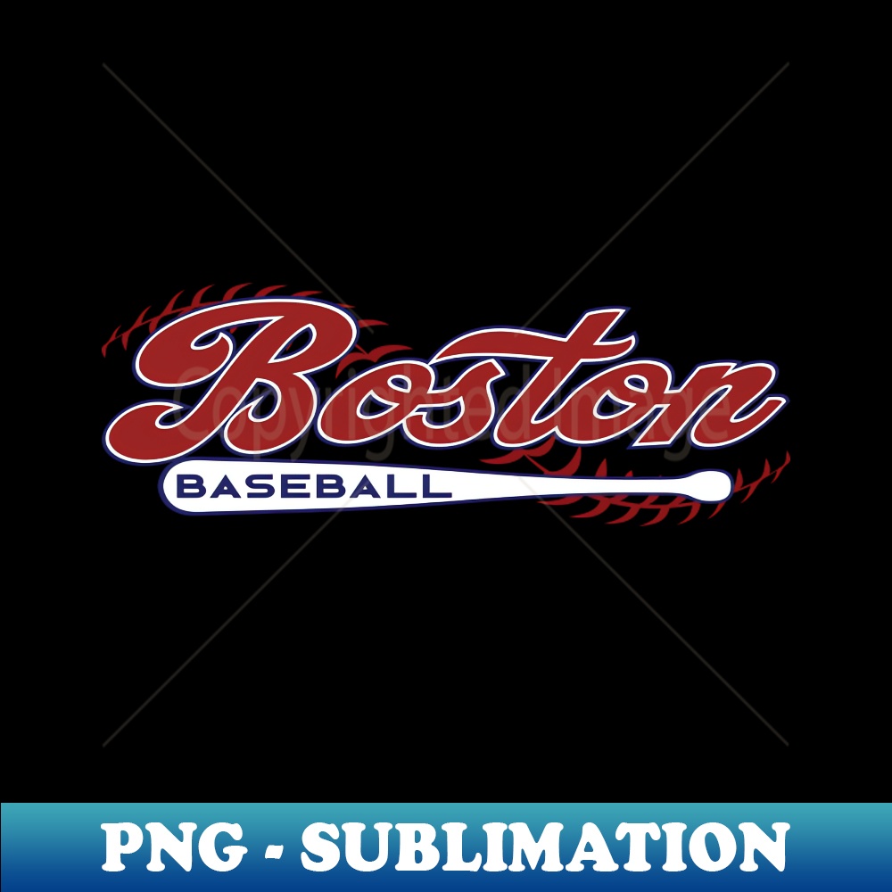 Boston Baseball Team - High-Resolution Sublimation Design - - Inspire ...