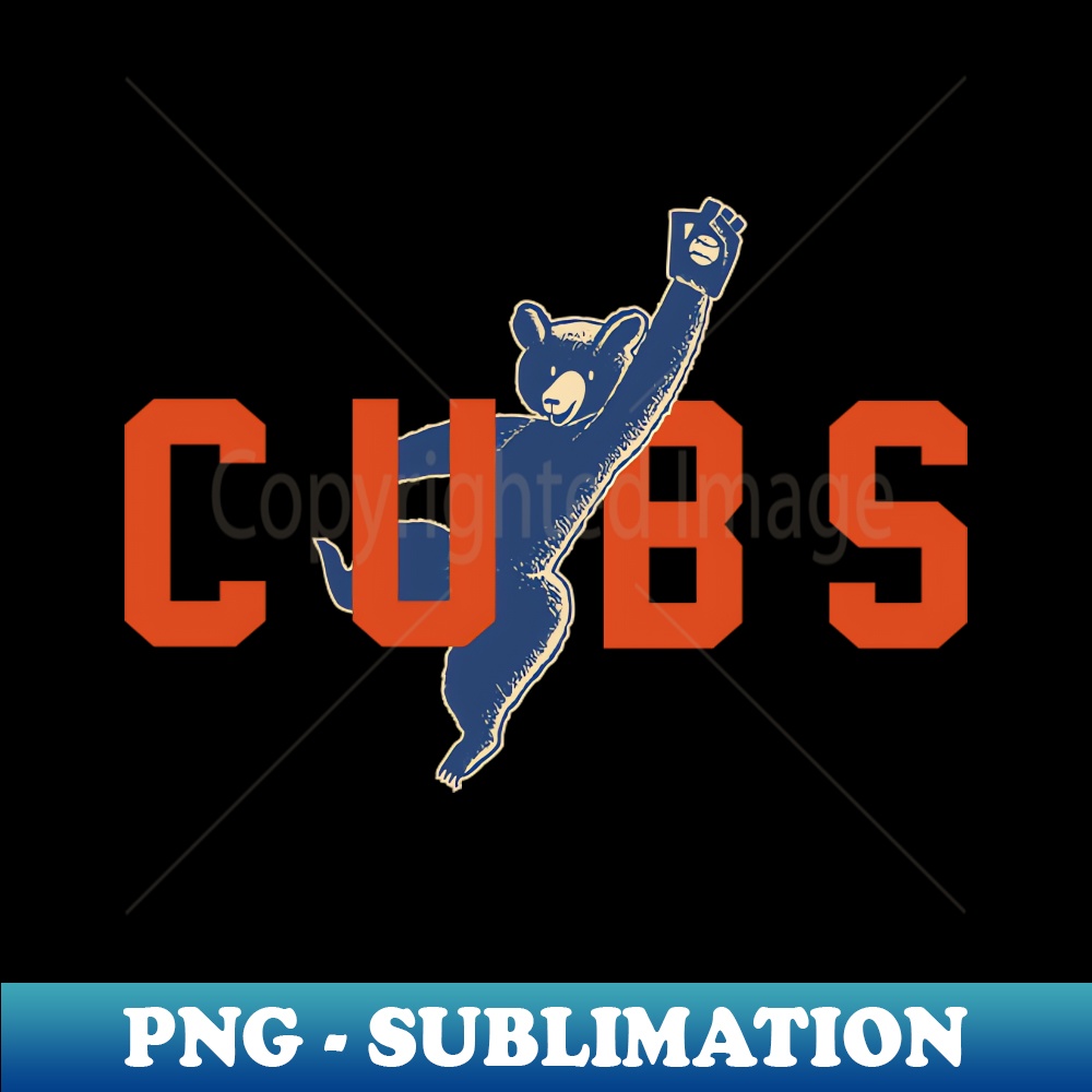 Chicago Cubs Vintage Logo - High Resolution Digital Download | Inspire ...