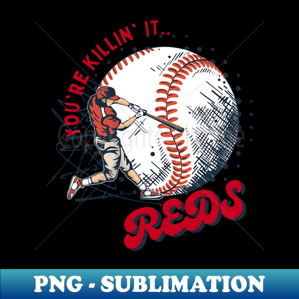 Baseball - Cincinnati Reds - PNG Transparent Digital Downloa | Inspire ...