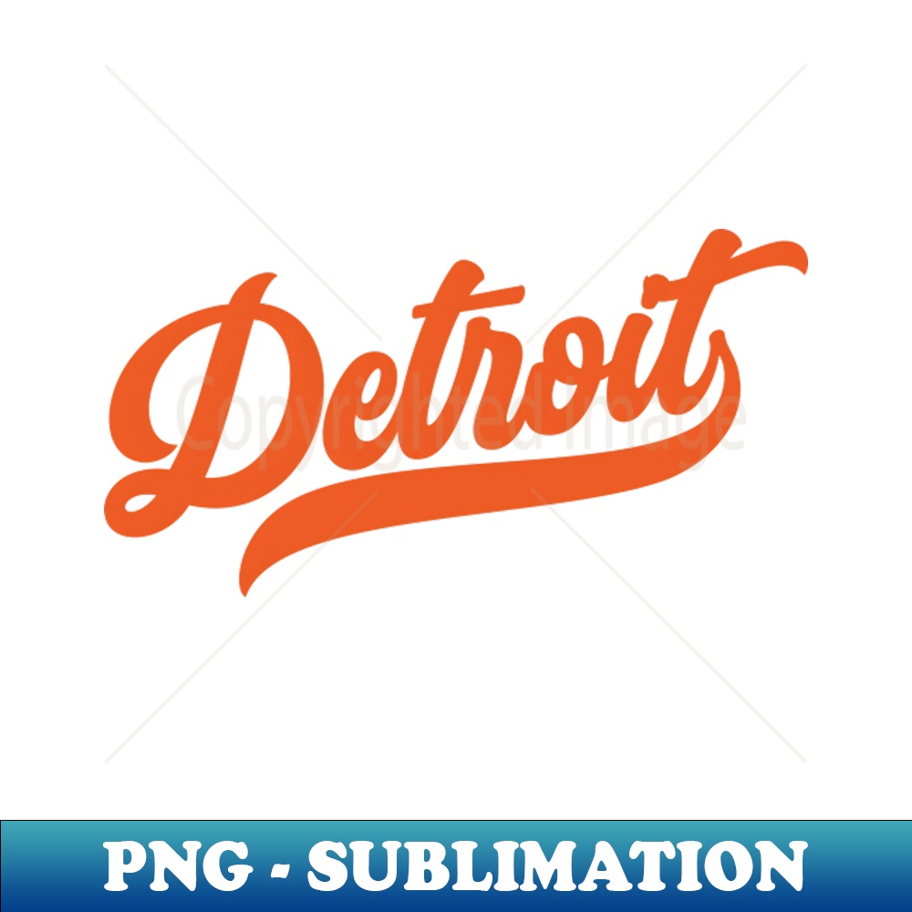 Detroit Tigers - Retro Baseball Design - High-Resolution Sub | Inspire ...