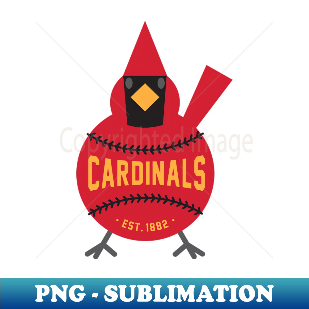 St Louis Cardinals Bird - PNG Sublimation File - High-Qualit | Inspire ...