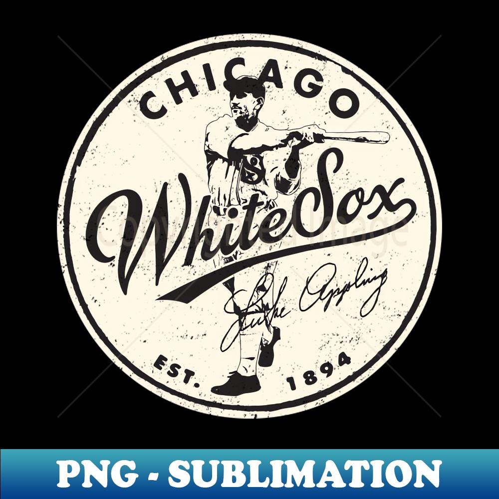 Chicago White Sox Luke Appling - Vintage Sublimation Design | Inspire ...