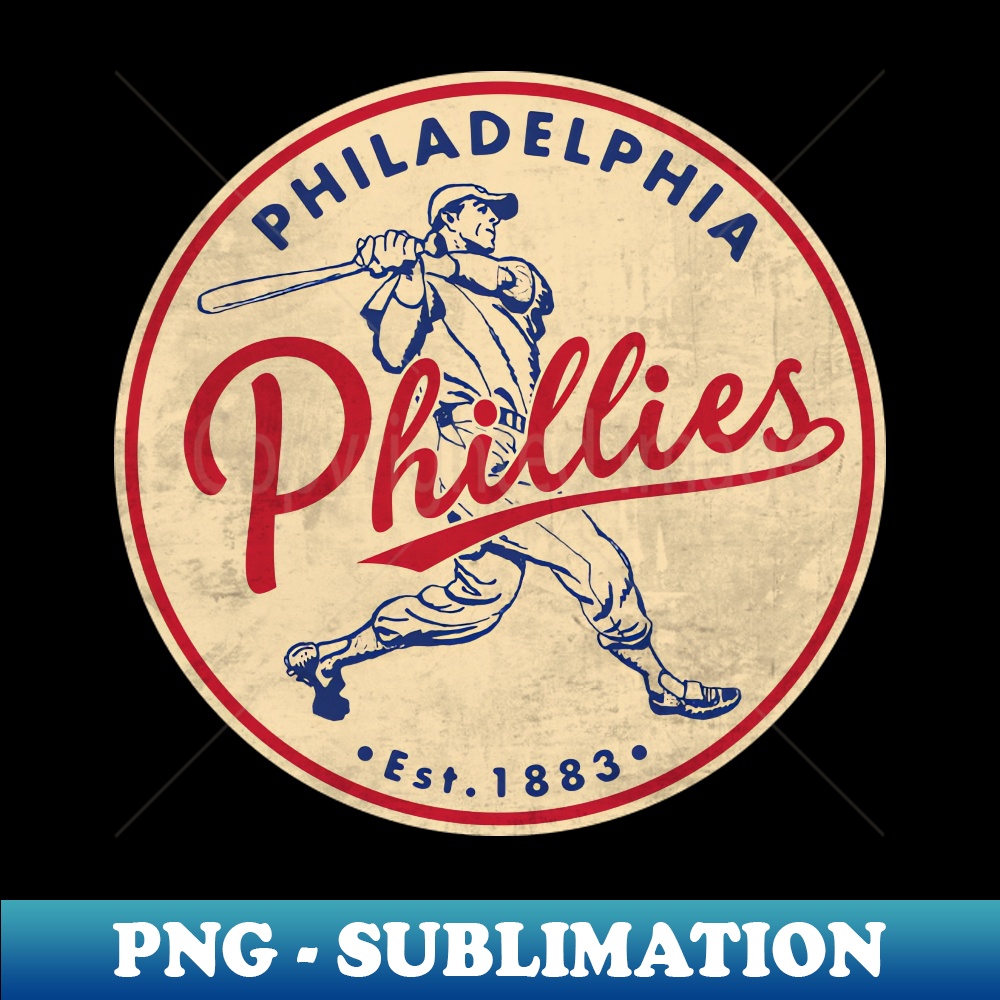 Philadelphia Phillies Sublimation Digital Download - Vintage | Inspire ...