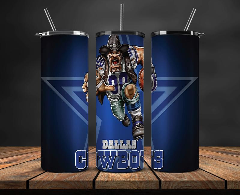 Dallas Cowboys Tumbler Wrap ,Football Wraps ,Mascot Nfl Tumb - Inspire ...