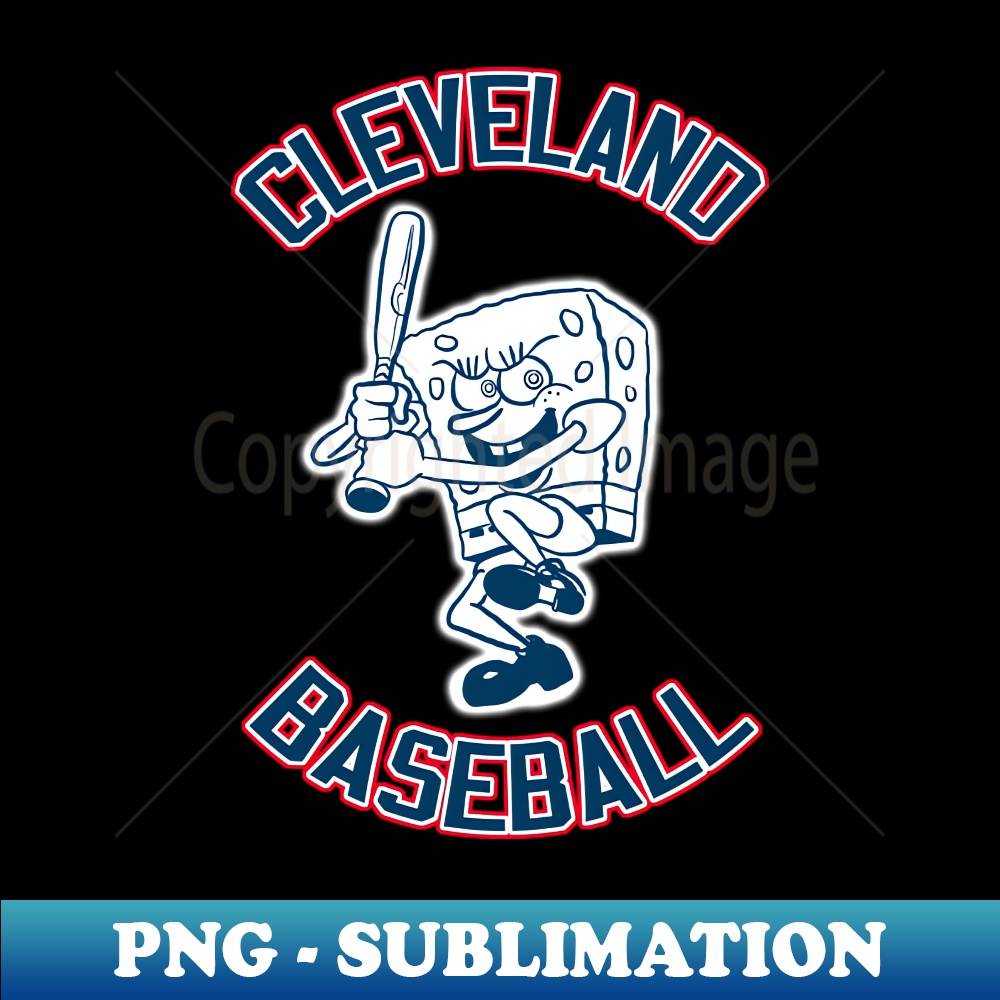 SpongeBob Baseball - High-Quality Sublimation PNG Digital Do | Inspire ...