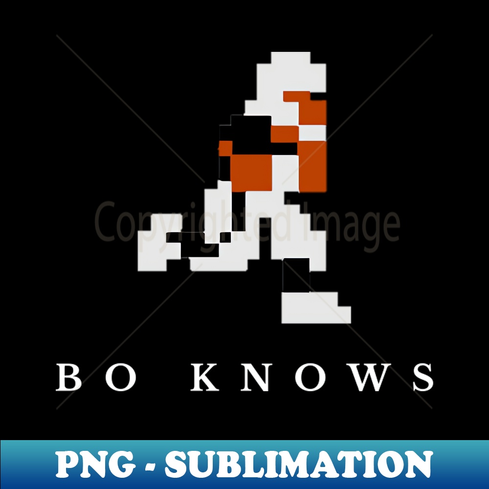 Bo Knows - Sublimation Design - High-Quality Transparent PNG - Inspire ...