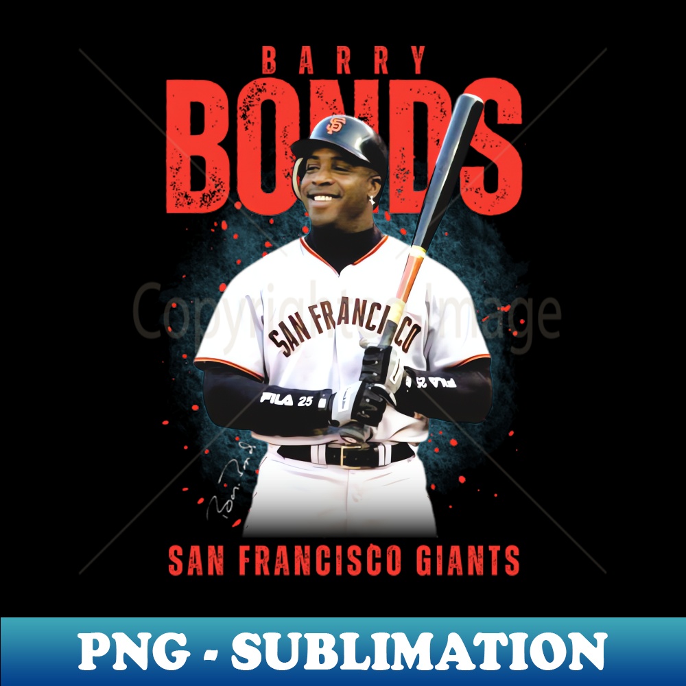 Barry Bonds PNG Transparent Digital Download - Aesthetic Tri | Inspire ...