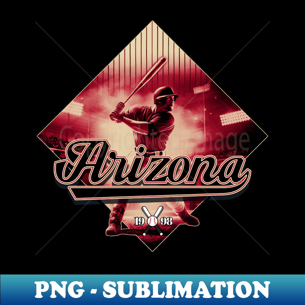 Arizona Baseball - Diamond Design - High-Quality Sublimation | Inspire ...