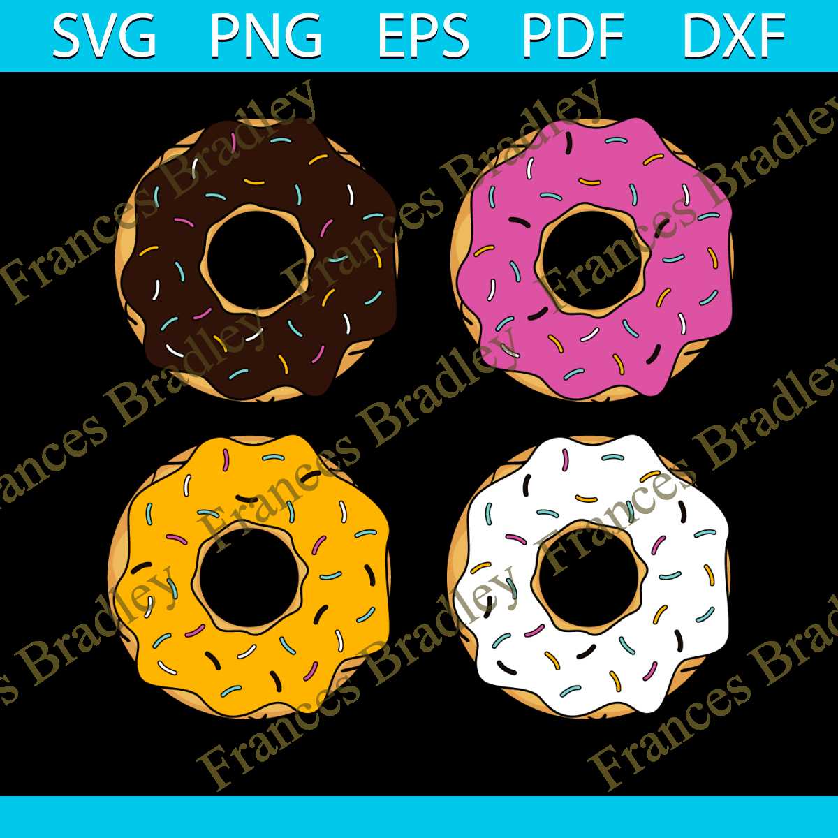 Donut svg file/ Donuts cut file/ Doughnut svg/ Donut cricut/ | Inspire ...