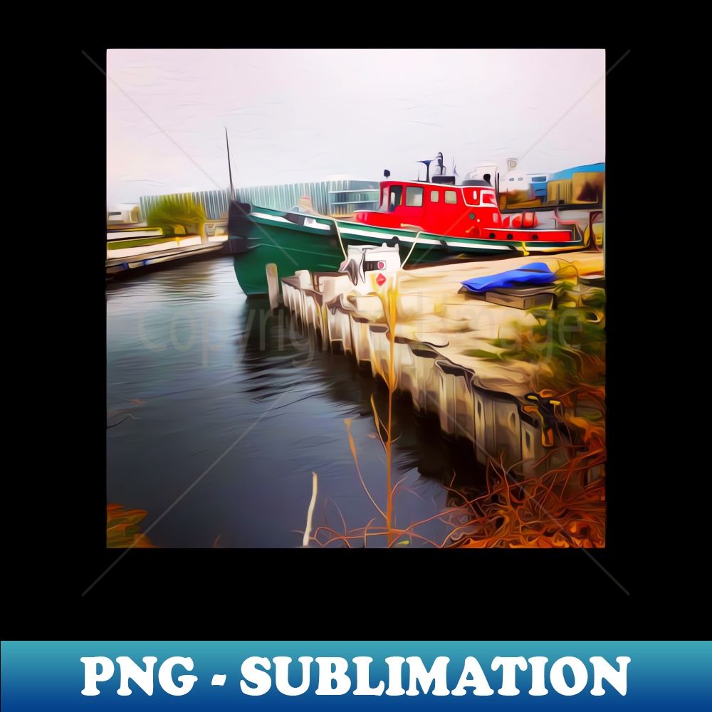 Tugboat PNG Transparent Digital Download - Jones Island Milw | Inspire ...
