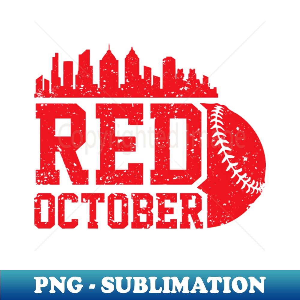 Philly Retro Red October - Philadelphia Vintage PNG Sublimat | Inspire ...