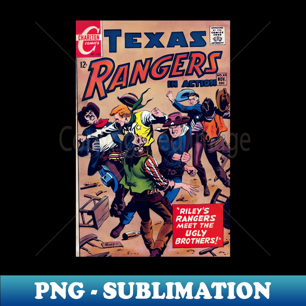 Texas Rangers Digital Comic Cover - Dynamic Sublimation Desi | Inspire ...