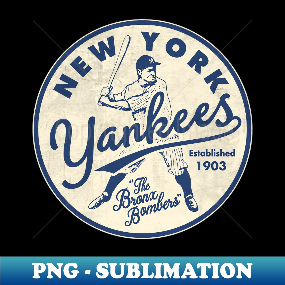 Sublimation Digital Download - Old Style New York Yankees - | Inspire ...