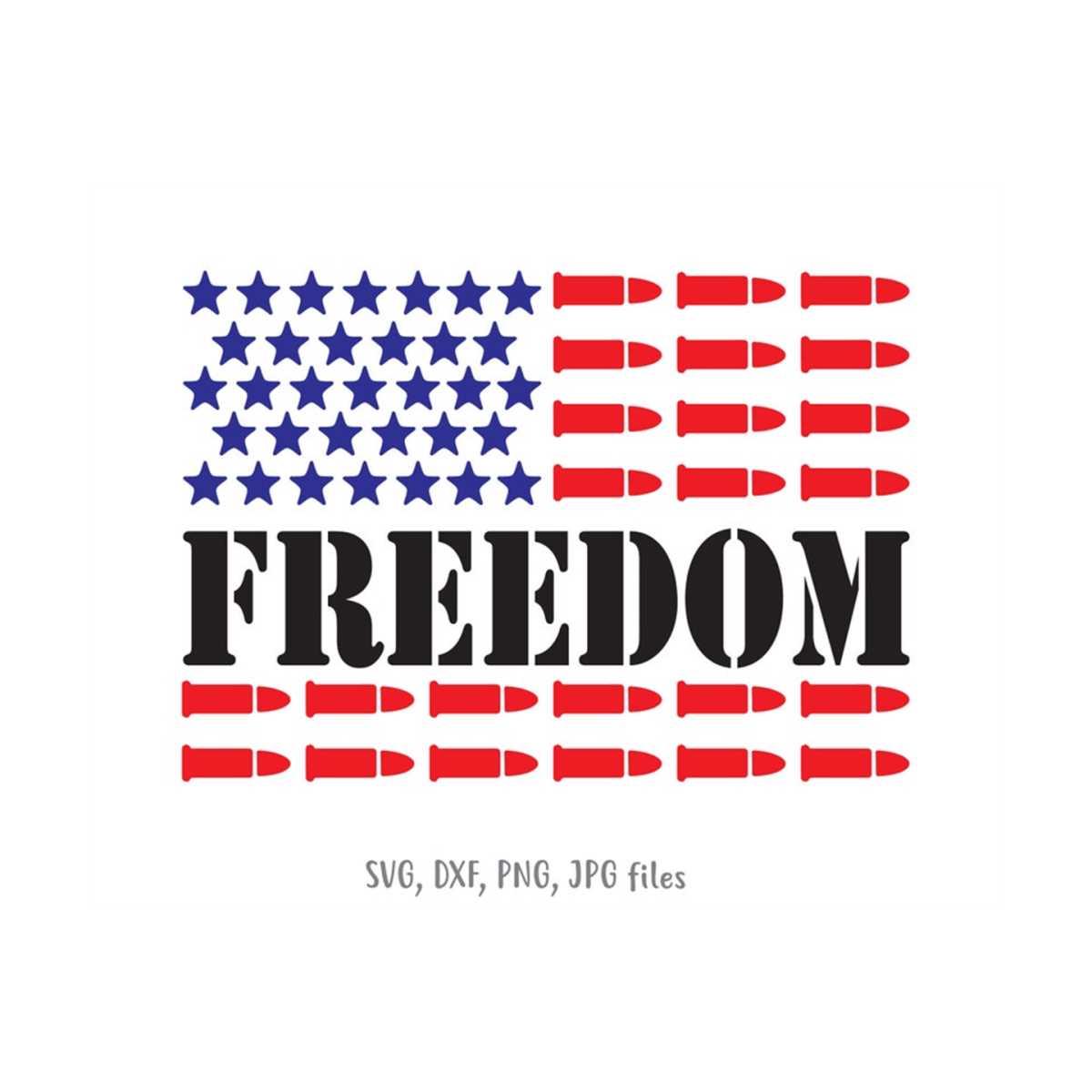 Freedom SVG,American Flag svg, Bullet Flag svg, 4th of July | Inspire ...