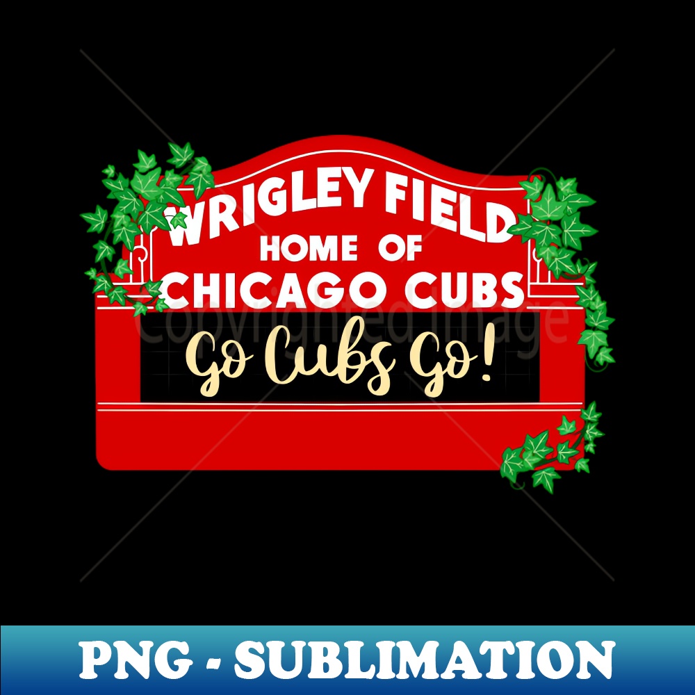 Wrigley Field PNG Sublimation - Authentic Chicago Icon - Ins | Inspire ...