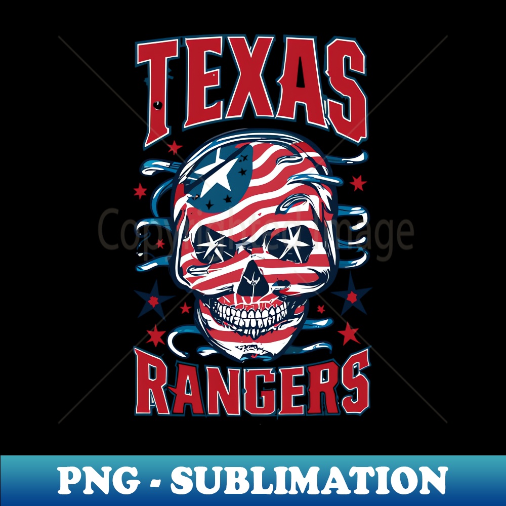 Texas Rangers Logo - Exclusive Transparent PNG Sublimation D | Inspire ...