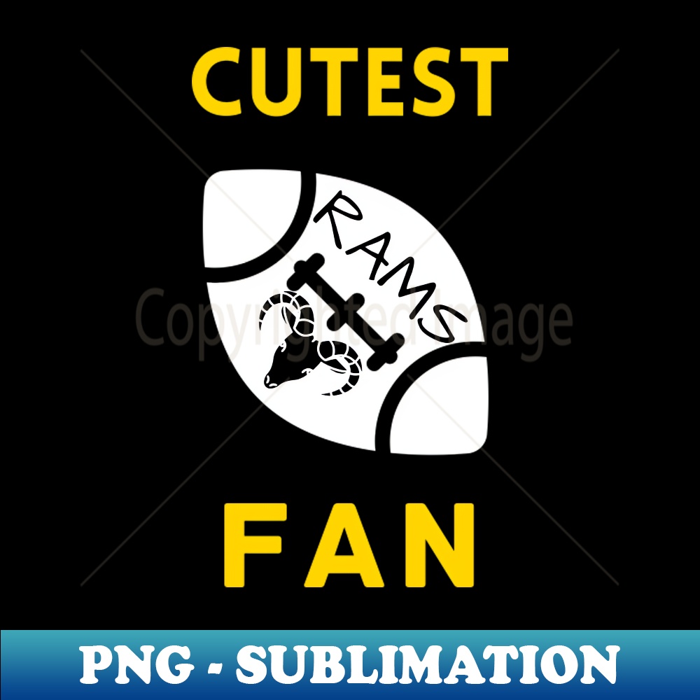Sublimation Digital Download - Rams Fan PNG - Show Your Cute | Inspire ...