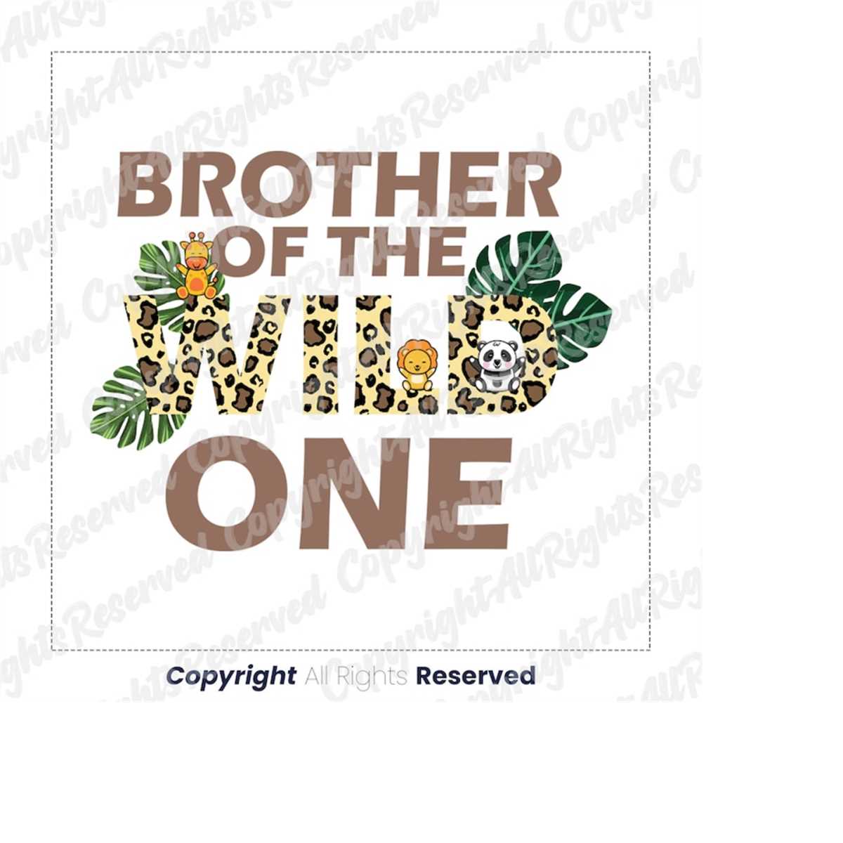 Brother of the wild one Svg, Wild one svg, birthday Svg, fir | Inspire ...