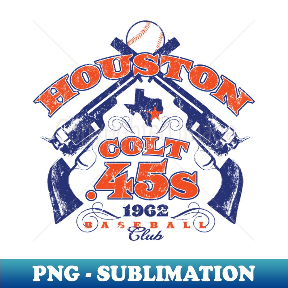 Vintage Baseball - Houston Colt 45s - High-Quality Sublimati - Inspire ...