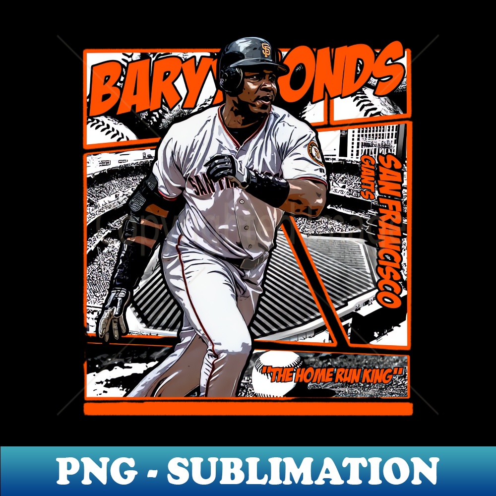 Barry Bonds Comics Retro 90s - Dynamic PNG Digital Download | Inspire ...