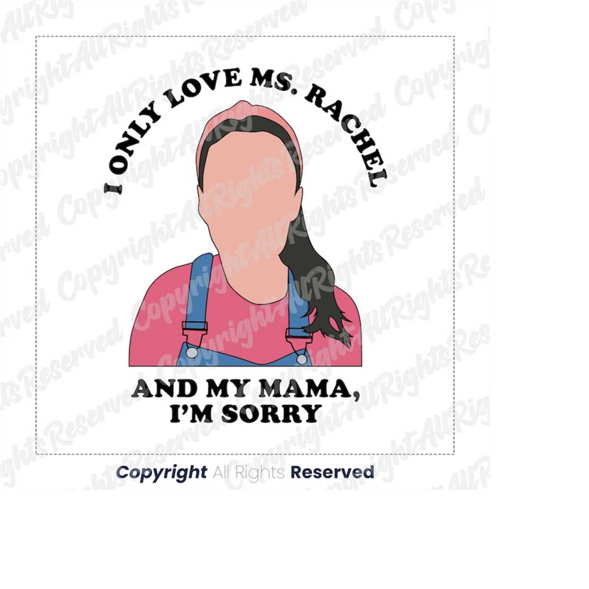 I only love ms rachel and my mama, i'm sorry png, toddler sh | Inspire ...
