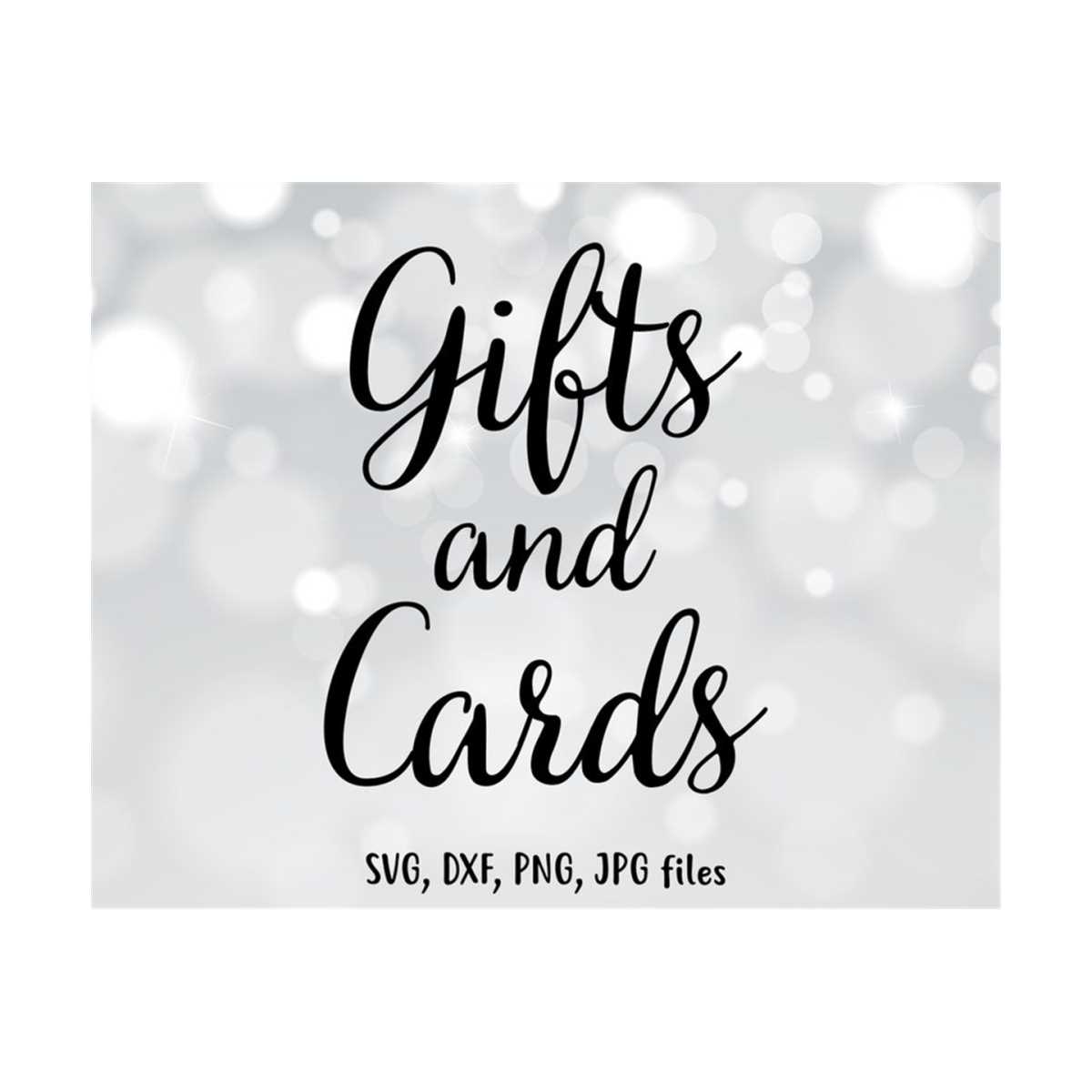 Gifts and Cards SVG, Wedding Cards svg, Wedding signs svg, C | Inspire ...