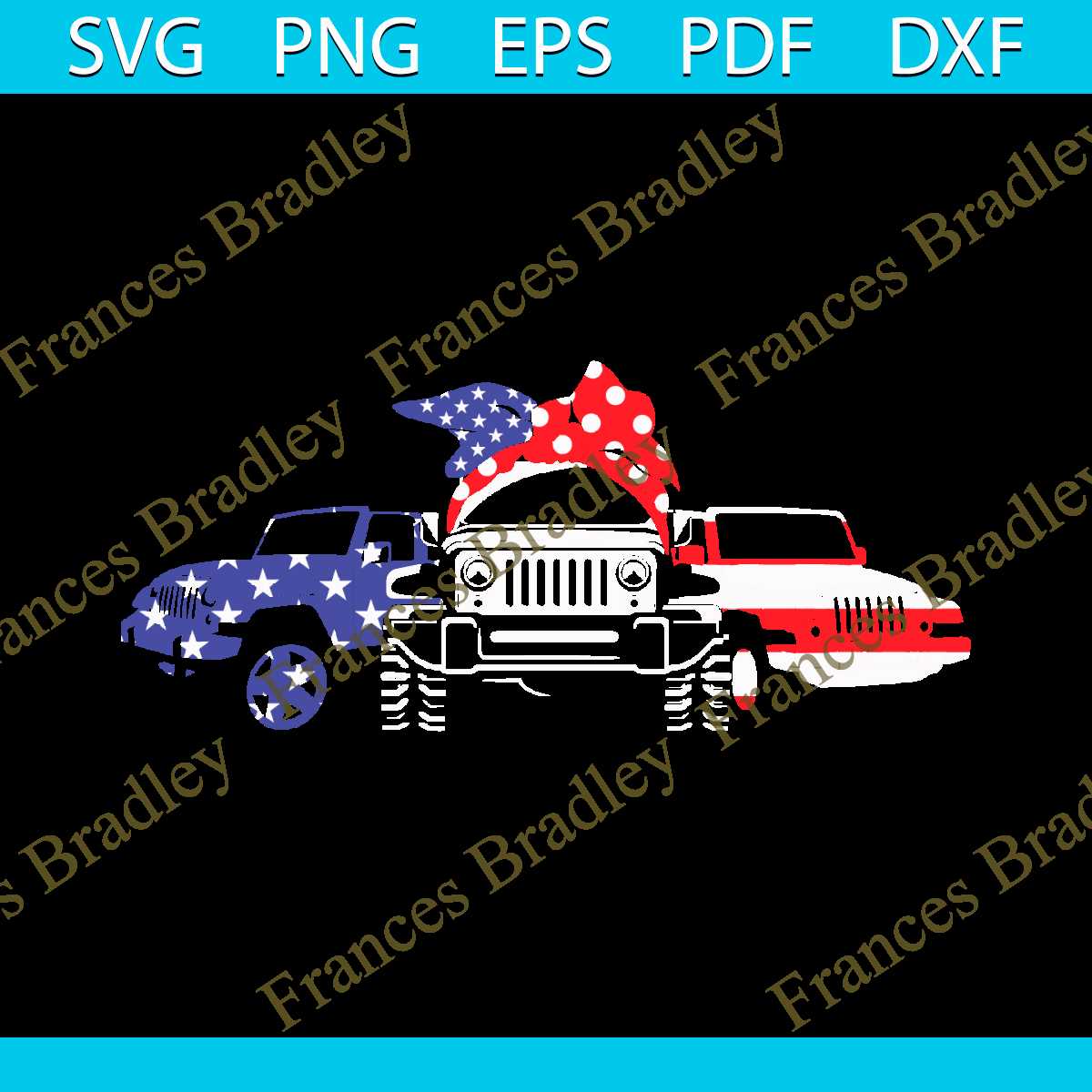 Jeep america flag, jeep svg, independence day svg | Inspire Uplift